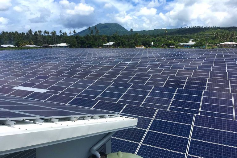 Utility scale grid-connect solar installation – Harelec Solar the solar ...